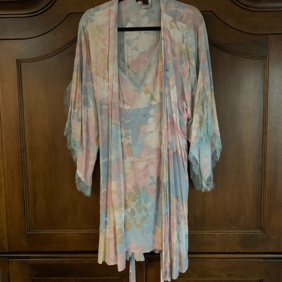 Midnight Bakery | Intimates & Sleepwear | Midnight Bakery Gown And Robe ...